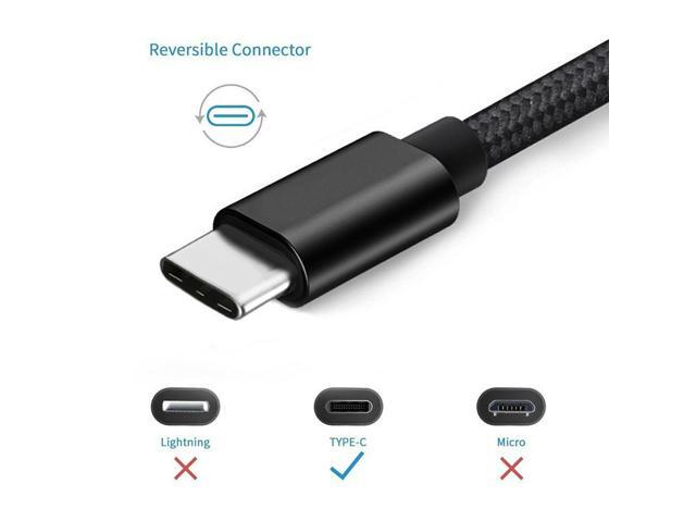 Click here for Nylon Braided USB-C Type C Fast Charging Data Sync... prices