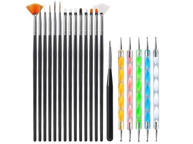 Click here for JacobsParts 20-Piece Professional Nail Art Brushes... prices
