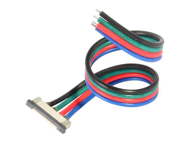 Click here for 10mm LED Light Strip RGB Connector Pigtail Clip fr... prices