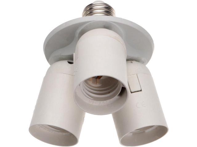 Click here for 3 to 1 Light Socket E26 Splitter Lamp Base Adapter... prices