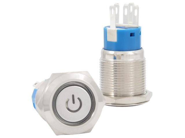 Click here for 19mm 12V Latching Push Button Power Switch Stainle... prices