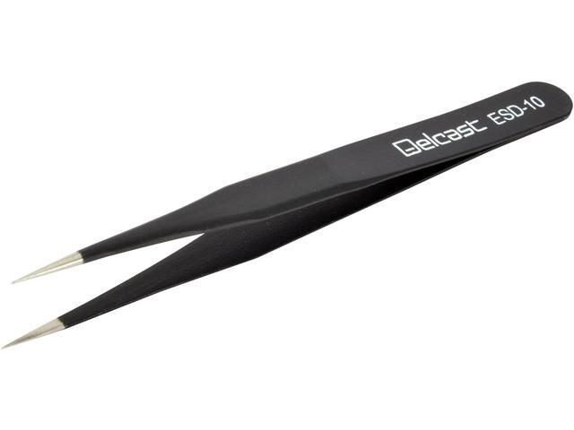 Click here for Delcast ESD Straight Tip Tweezer Anti Static Stain... prices