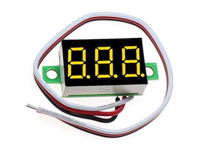 Click here for (5 Pack) JacobsParts DC 0-30V 3-Wire Voltmeter 3-D... prices