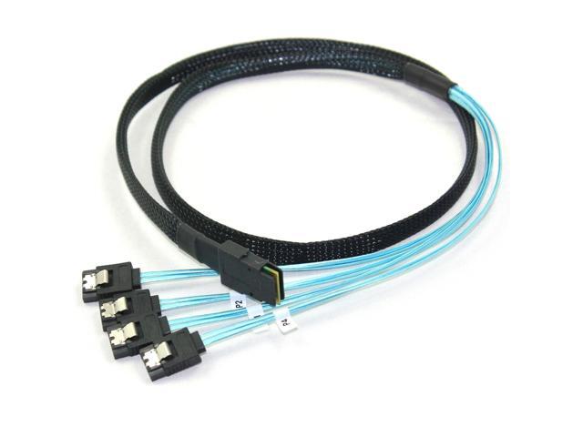 Click here for JacobsParts Mini SAS to 4-SATA SFF-8087 Multi-Lane... prices
