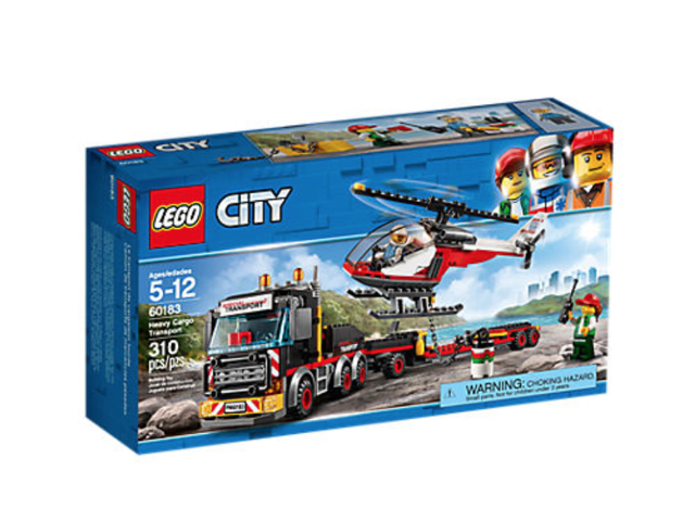 Click here for Lego City Heavy Cargo Transport 60183 prices