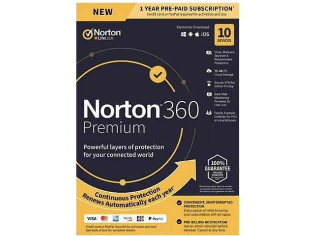 Click here for Symantec 21389990 Norton 360 Premium prices