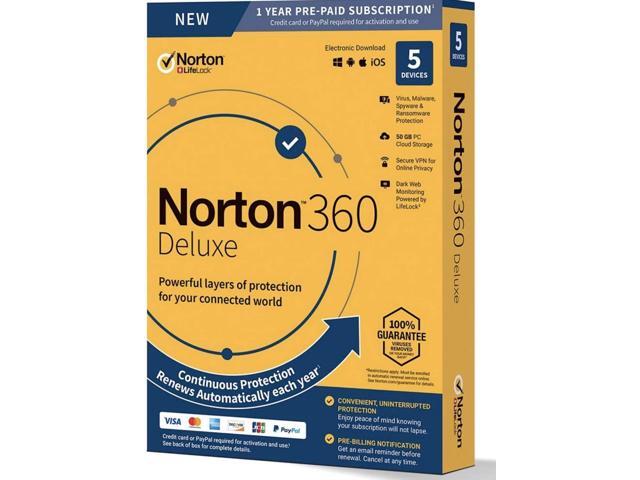 Click here for Symantec 21390011 Norton 360 Deluxe Anti-virus Sof... prices
