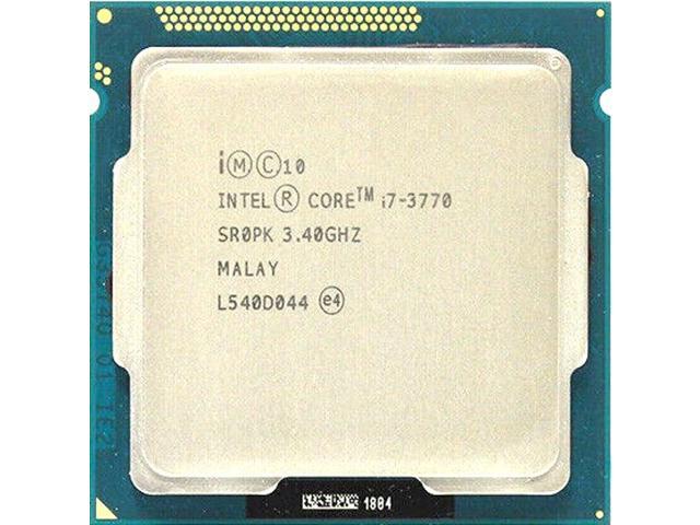 Intel Core i7 3rd Gen - Core i7-3770 Ivy Bridge Quad-Core 3.4GHz (3.9GHz Turbo) LGA 1155 77W CM8063701211600 Desktop Processor Intel HD Graphics 4000