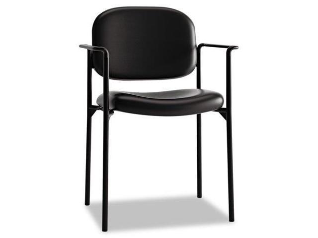 Click here for HON Scatter Guest Chair with Arms- Leather Stackin... prices