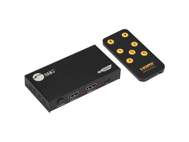 Click here for Siig 2 Port Hdmi 2.0 4K Hdr Splitter / Switcher prices