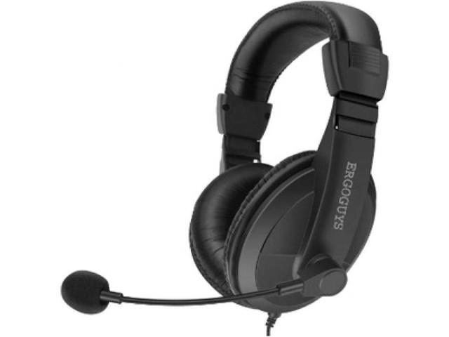 Click here for Ergoguys Black Lightweight Headset with Adjustable... prices