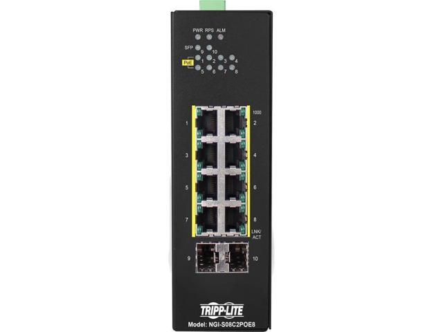Click here for Tripp Lite 8-Port Lite Managed Industrial Gigabit... prices