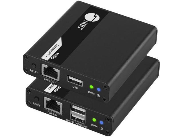 Click here for SIIG 1080p HDMI USB KVM Over Cat6 Extender - 70m -... prices