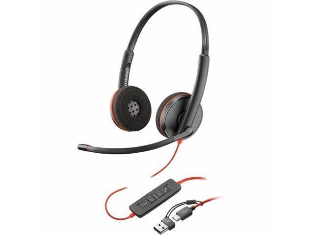 Click here for Poly Blackwire 3220 Stereo USB-C Headset + USB-C/A... prices