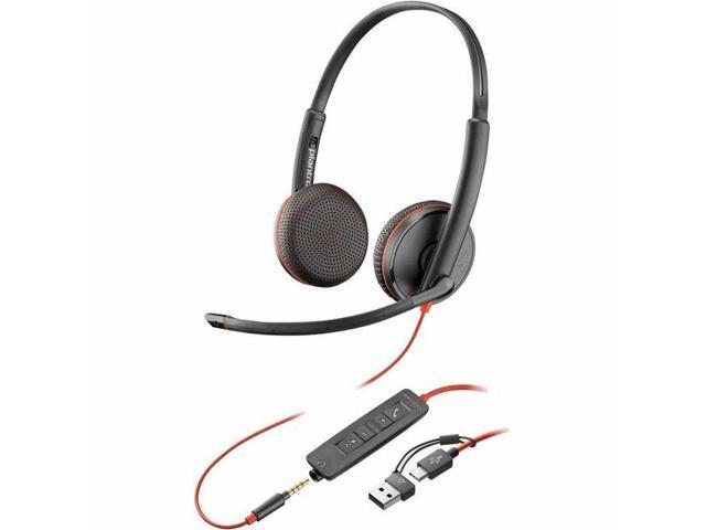 Click here for Poly Blackwire 3225 Stereo USB-C Headset + 3.5mm P... prices