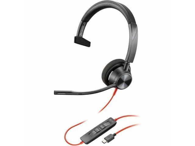 Click here for Poly Blackwire 3310 Monaural USB-C Headset +USBC/A... prices