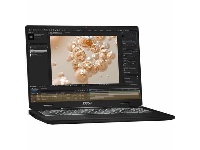 Msi Creator M14 A13V A13VF-081US 14 2.8K Laptop  Intel Core i7-13620H 2.4GHz  32GB Ram  2TB Ssd  Nvidia GeForce Rtx 4060 8GB  Windows 11 Home  Lunar