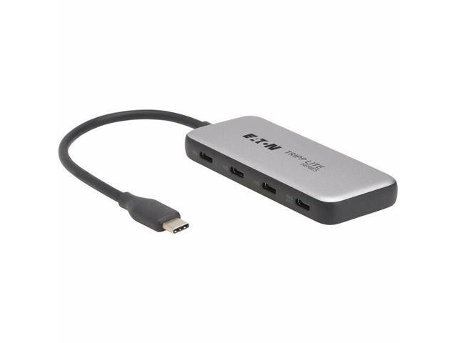 Click here for 4-PORT USB-C HUB 10 GBPS 100W PD TB3 GRY prices