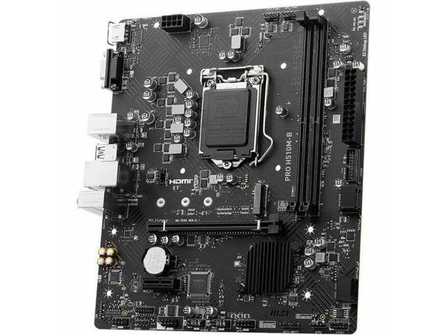 Click here for MSI PRO H510M-B LGA-1200 DDR4 Micro ATX Desktop Mo... prices