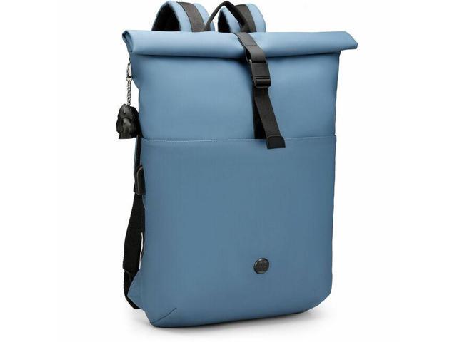 Click here for Swissdigital LAMONE Dark Blue Rolltop Backpack - U... prices