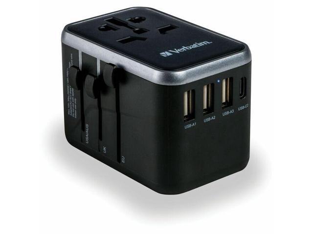Click here for Verbatim UTA-04 Universal Travel Adapter 61W - USB... prices