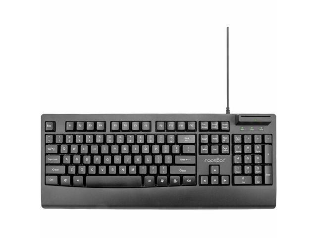 Click here for Rocstor KS18 Security USB Keyboard with Built-in S... prices