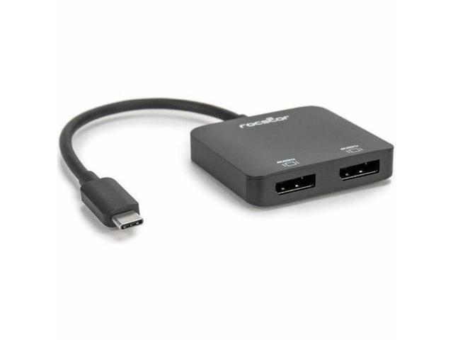 Click here for Rocstor USB-C to Dual DisplayPort Adapter - 4K/60H... prices