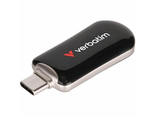 Click here for Verbatim 128GB Plectra USB-C Flash Drive - Black -... prices
