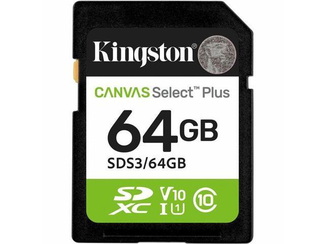 Click here for Kingston Canvas Select Plus 64 GB Class 10/UHS-I (... prices