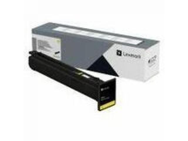 Click here for Lexmark Original Laser Toner Cartridge Yellow 1 Pa... prices