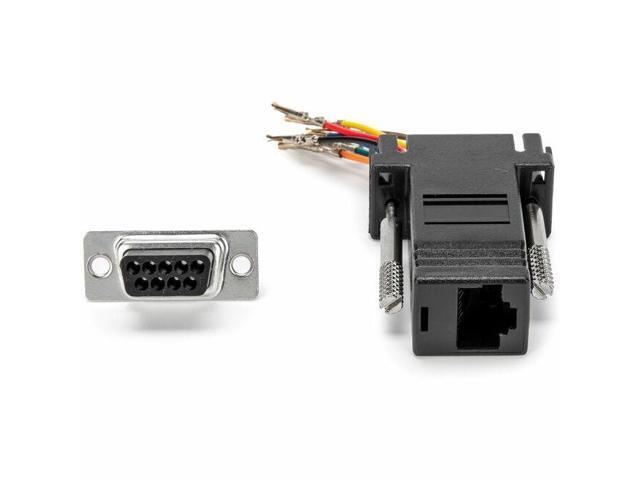 Click here for Rocstor DB9 to RJ45 Modular Serial Adapter - Black... prices