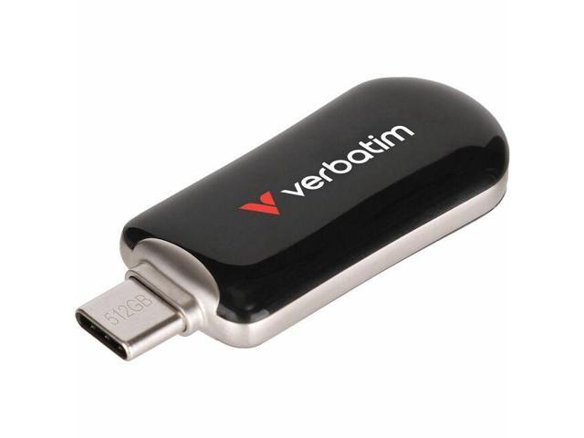 Click here for Verbatim 512GB Plectra USB-C Flash Drive - Black -... prices