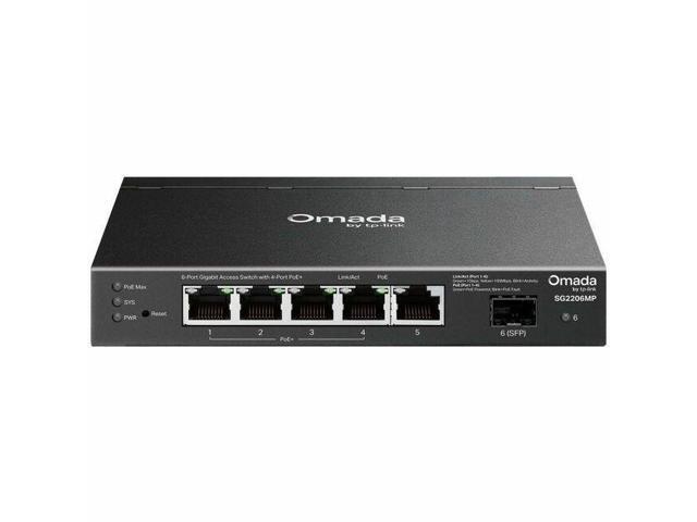 Click here for Omada Access 6-Port Gigabit Switch with 4-Port PoE... prices