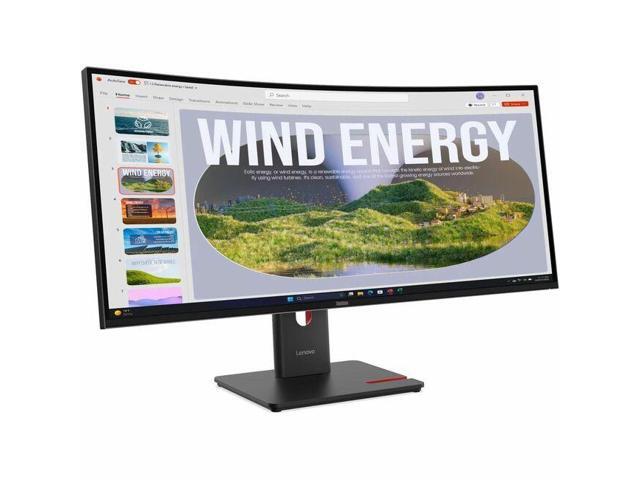 Click here for Lenovo ThinkVision T34WD-40 34 Class UW-QHD Curved... prices