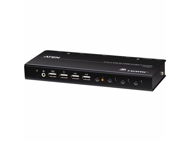 Click here for ATEN 4-Port USB 4K HDMI KVMP Switch (Cables Includ... prices