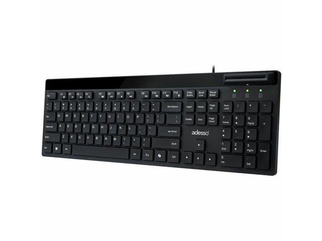Click here for Adesso AKB-140SB Desktop Keyboard with Smart Card... prices