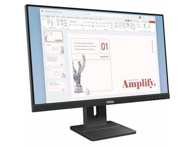 Click here for Lenovo ThinkVision E24-40 24 Class Full HD LED Mon... prices