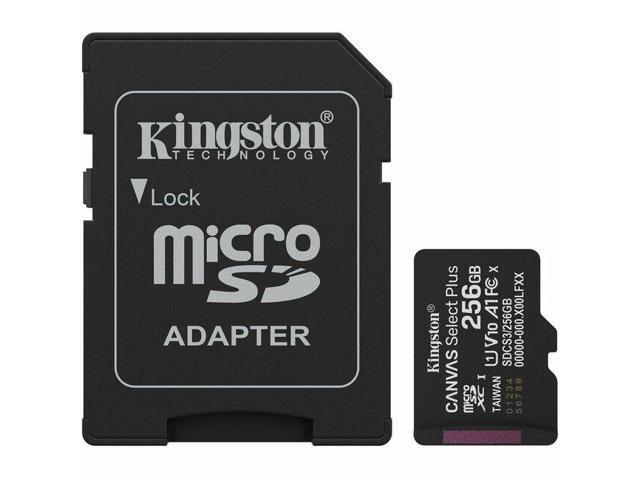 Click here for Kingston Canvas Select Plus 256 GB Class 10/UHS-I... prices