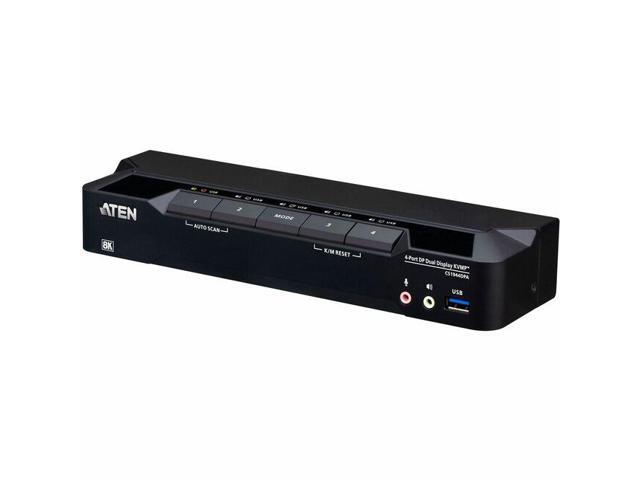 Click here for ATEN 4-Port USB 3.0 8K DisplayPort Dual-Display KV... prices