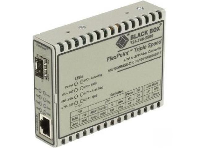 Click here for Black Box FlexPoint LMC1017A-SFP Transceiver/Media... prices