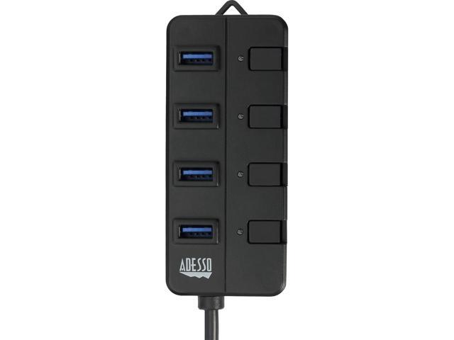 Click here for Adesso AUH-3040 4 Port USB 3.0 Hub with Individual... prices