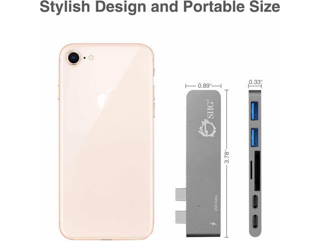 Click here for SIIG Thunderbolt 3 USB-C Hub with Card Reader & PD... prices