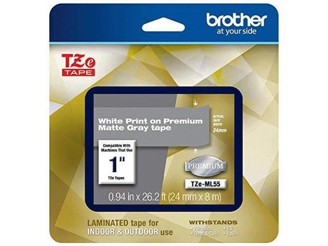 Click here for Brother TZeML55 White Print on Premium Matte Light... prices