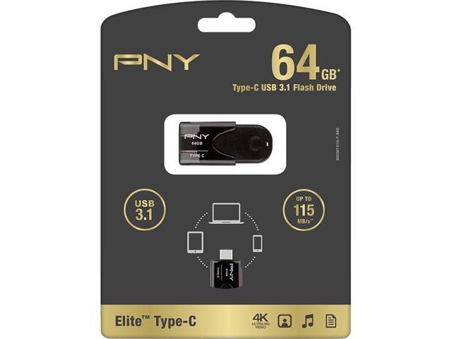 Click here for PNY Elite Type-C USB 3.1 Flash Drive PFD64GTBAT4TC... prices