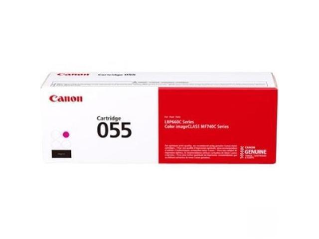Canon 055 Original Laser Toner Cartridge Magenta 1 Pack 3014C001