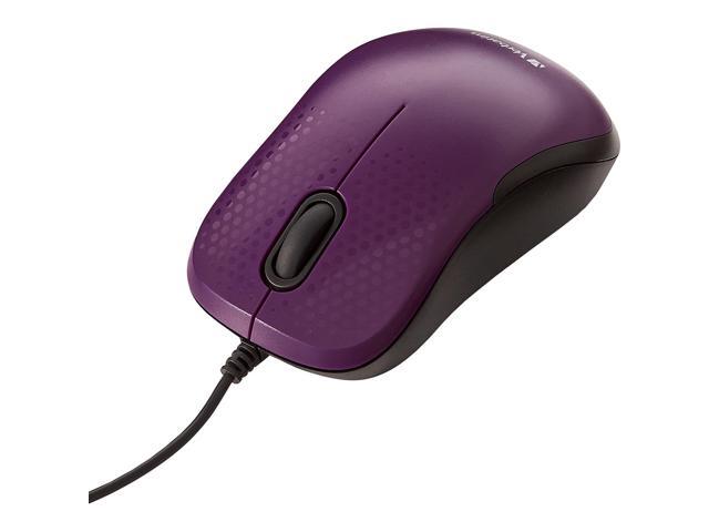 Click here for Verbatim Silent Corded Optical Mouse - Purple prices