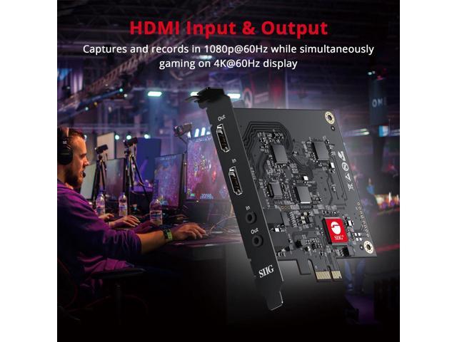 Click here for SIIG Live Game HDMI Capture PCIe Card prices