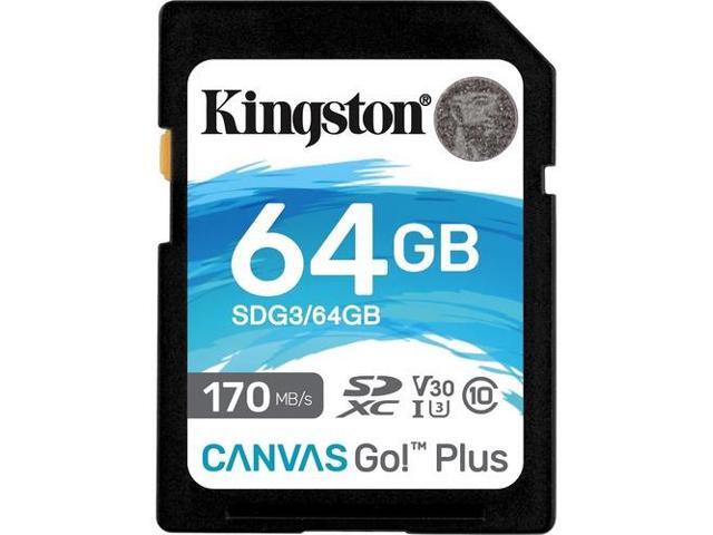 Click here for Kingston Canvas Go! Plus 64 Gb Class 10/Uhs-I (U3)... prices