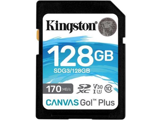 Click here for Kingston Canvas Go! Plus 128 Gb Class 10/Uhs-I (U3... prices