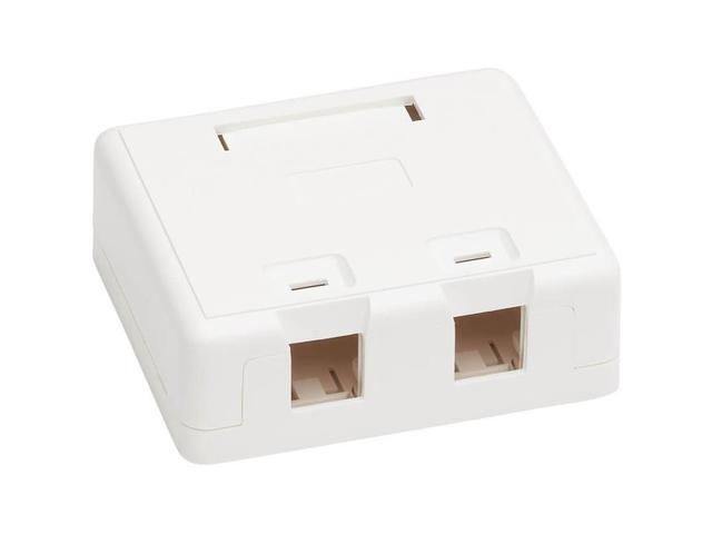 Click here for Tripp Lite Surface-Mount Box For Keystone Jacks -... prices